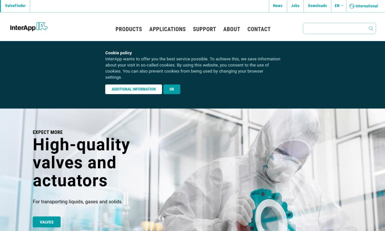 InterApp AG | Butterfly Valves